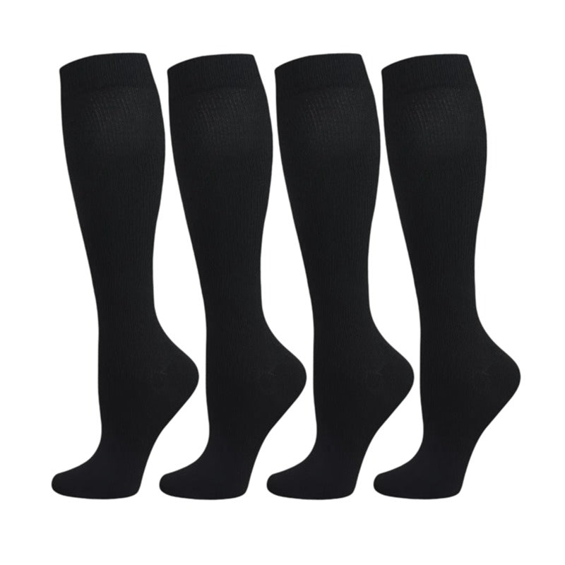 Solid Color Compression Socks - Classic Support & Comfort – ISUNIE
